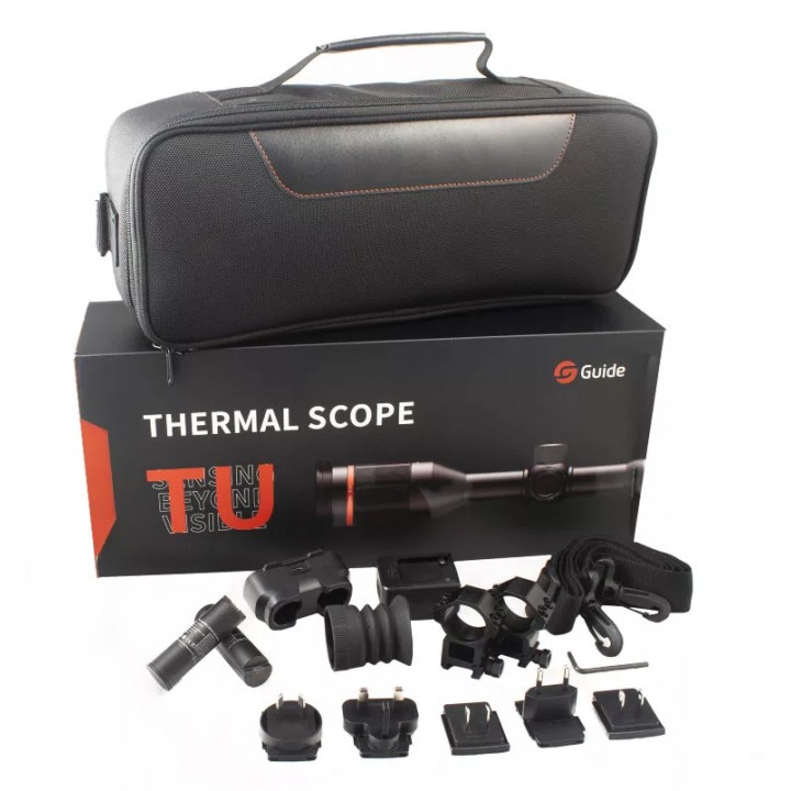 Прицел тепловизионный Guide TU650 x2.8-x22.4, 640x480, ø50мм купить в интернет магазине ЮОптик